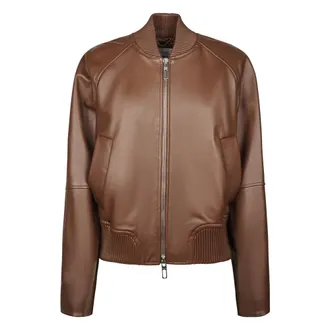 Sportmax Femme, Vestes, Brun, Taille: 38 FR Spxamour Bomber