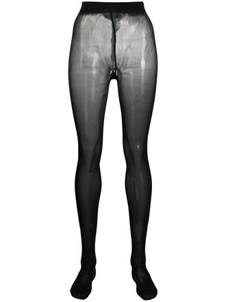 Philipp Plein Strumpfhose mit Verzierungen - Schwarz