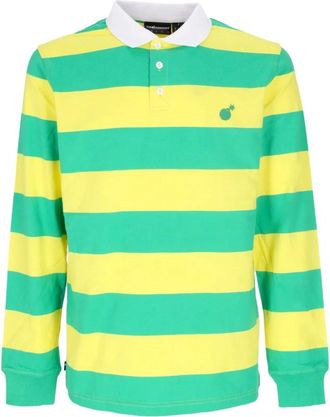 The Hundreds Homme, Tops, Multicolore, Taille: XL Pacific Long Sleeve Polo