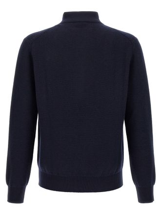Ermenegildo Zegna Cashmere Polo Shirt - Navy