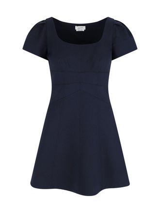 Alexander McQueen Wool And Silk Mini Dress