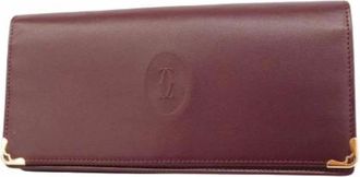 Cartier unisex, Pre-owned, Rouge, Taille: ONE Size Pre-owned Cuir petite-maroquinerie