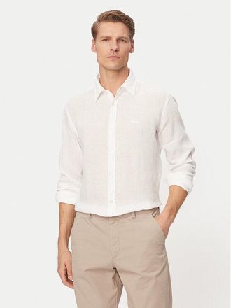 HUGO BOSS Hemd Relegant 50567579 Wei&szlig; Regular Fit
