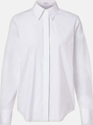 Brunello Cucinelli Hemd Monili aus Popeline