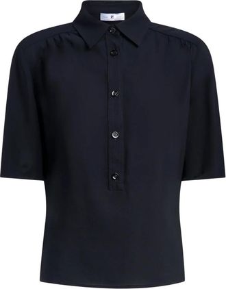 Pantaloni Torino Femme, Blouses et Chemises, Bleu, Taille: 40 FR Eleonora Blouse