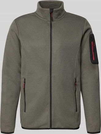 Icepeak Regular Fit Fleecejacke mit Stehkragen Modell BREDSTEDT