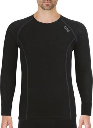 Ath&eacute;na Tee-Shirt Manches Longues Homme Thermik - Taille : 4 - Couleur : Noir