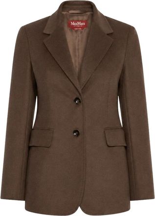Max Mara Volpino Blazer - - Jackets - Damen - Braun - M