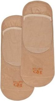 Dor&eacute; Dor&eacute; Chaussettes invisibles en coton m&eacute;lang&eacute;