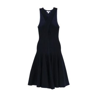 Alaia Femme, Robes, Bleu, Taille: 36 FR Robe SM Maille Bleu &Eacute;lastique