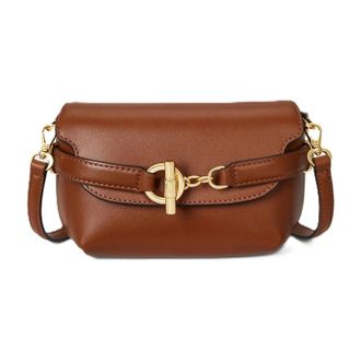 Ralph Lauren Femme, Sacs, Brun, Taille: ONE Size Sac bandouli&egrave;re