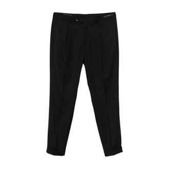 Michael Coal Homme, Pantalons, Noir, Taille: W40 Pantalon Pliss&eacute; Tailleur