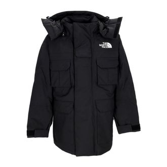 The North Face Isolierter Parka Lange Jacke - - Sport - Herren - Schwarzk - M
