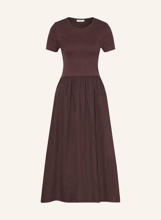 Marc O'Polo Denim Marc Opolo Denim Kleid Im Materialmix rot