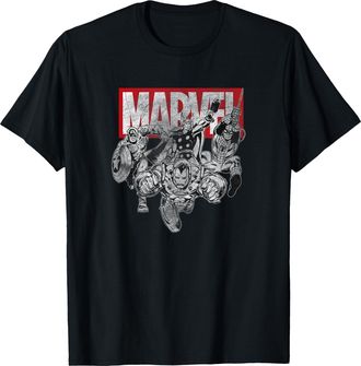 MARVEL Iron Man Vintage Comic T-Shirt