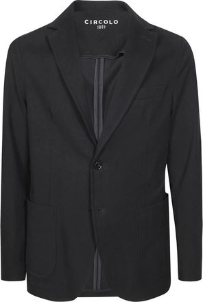 Circolo 1901 Homme, Vestes, Noir, Taille: 2XL Giacca Tecnica