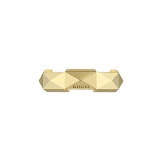 Gucci Ybc662184001 - 18kt Gelbgold - Link to Love studded ring - - Accessories - Damen - Gelb - 51 MM