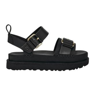 UGG Ugg, Femme, Chaussures, Noir, Taille: 41 EU Goldenstar Villa Sandales