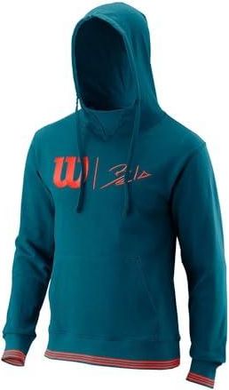Wilson Wilson Bela Po Hoody-Slimfit BLU L Sweat &agrave; Capuche pour Homme