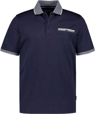 Bugatti Herren Polo-Shirt blau