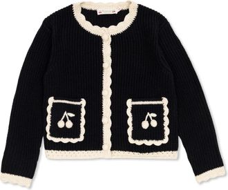 BONPOINT unisex, Pulls, Bleu, Taille: 10 Y Marlys Cardigan