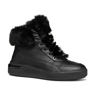 Geox Schwarze Damen Stiefeletten - - Shoes - Damen - Schwarzk - 36 EU