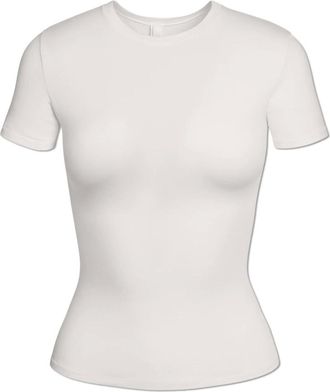 SKIMS Skims, Femme, Tops, Blanc, Taille: 42 FR T-shirt en jersey de coton