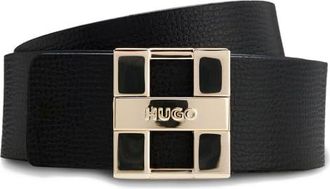 HUGO BOSS Hugo Zita-c-g_sr35 10245965 01 Ceinture, Noir, 85 cm Femmes