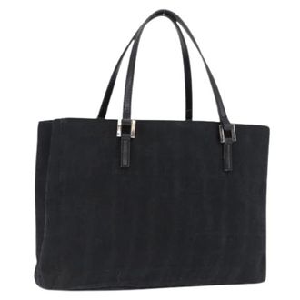 Fendi Sac cabas en toile Pre-owned - Femme - Pre-owned - Noir - Taille: ONE Size