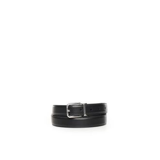 Dolce & Gabbana Kalbsleder G&uuml;rtel - - Accessories - Herren - Schwarzk - 110 CM