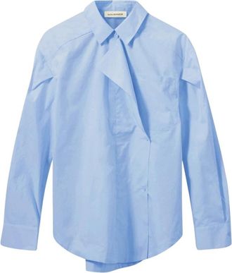 Sofie Schnoor Femme, Blouses et Chemises, Bleu, Taille: 42 FR Chemises