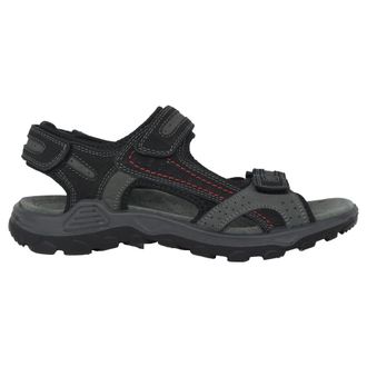 Rohde Schwarze Herrensandale mit Memory-Fu&szlig;bett - - Shoes - Herren - Schwarzk - 41 EU