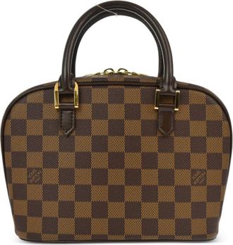 Louis Vuitton 2002 Sarria Mini-Handtasche - Braun