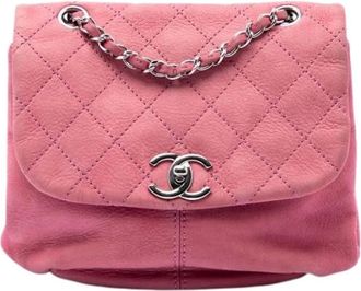 Chanel Pre-owned Classic Flap Crossbody - - Pre-owned - Damen - Rosa - ONE SIZE