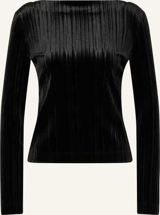 Esth&eacute; Esth&eacute; Longsleeve Aus Samt schwarz