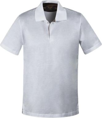 Moorer Homme, Tops, Blanc, Taille: 2XL Polo Ronald-Jcl