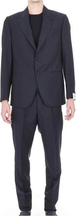 Caruso Homme, Costumes, Bleu, Taille: L Abito sartoriale Norma