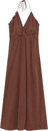 Alpha Studio Femme, Robes, Brun, Taille: 42 FR Maxi Robes