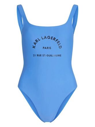 Karl Lagerfeld Rue St. Guillaume Badeanzug - Blau