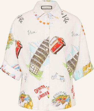 Sem per Lei Sem Per Lei Hemdbluse Mit 3/4-Arm weiss