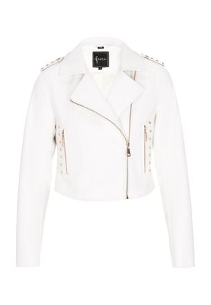 Faina Jacke Frauen cremefarben