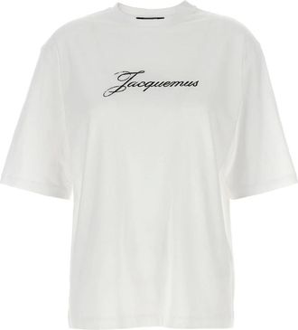 Jacquemus Femme, Tops, Blanc, Taille: 40 FR Le T-shirt