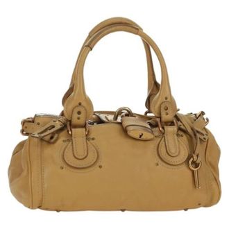 Chlo&eacute; Pre-owned Leder Handtasche - - Pre-owned - Damen - Beige - ONE SIZE