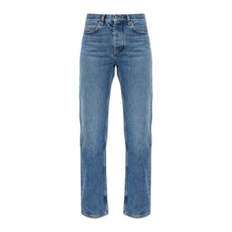 Off-white Straight-leg Jeans - - Jeans - Damen - Blau - W29