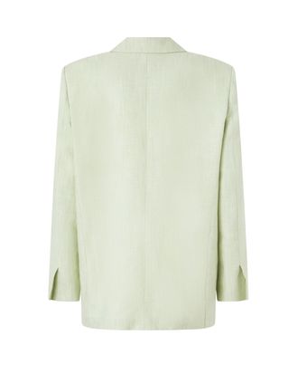 Pinko Womens Jacket Faith Aquamarine Quasi Viscose