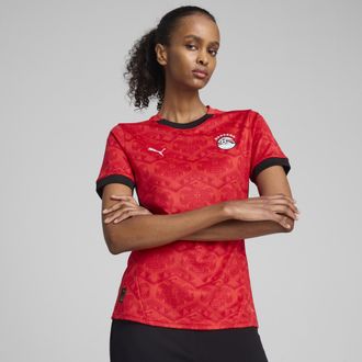 Puma Maillot &Eacute;gypte 2025 Domicile Femme, V&ecirc;tements, Rouge, XL