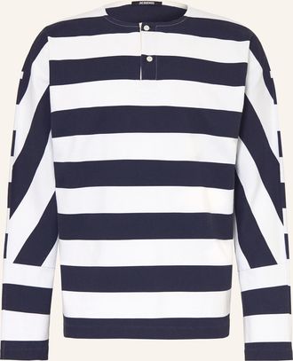 Jacquemus Jacquemus Henley-Shirt Le Tshirt Mariniere Ml blau