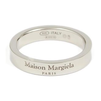 Maison Margiela Logo Ring - - Accessories - Herren - Grau - 44 MM