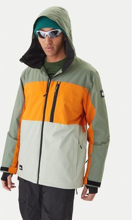 Quiksilver Snowboardjacke Sycamore EQYTJ03457 Gr&uuml;n Modern Fit