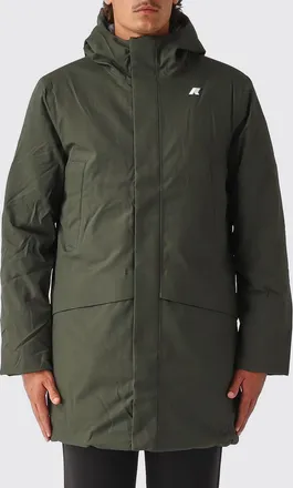 K-Way Parka imperm&eacute;able longueur genou avec capuche et rembourrage PrimaLoft